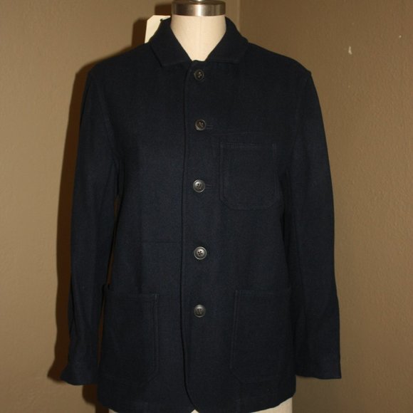 Club Monaco | Jackets & Coats | Nwt Club Monaco Navy Blue Wool Blend ...